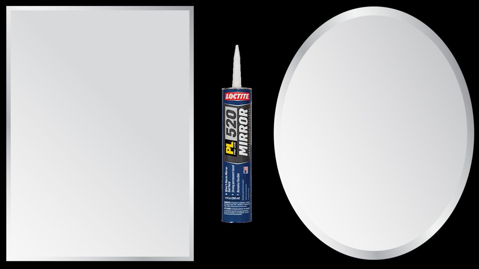 Installing Frameless Mirrors With Mirror Adhesive